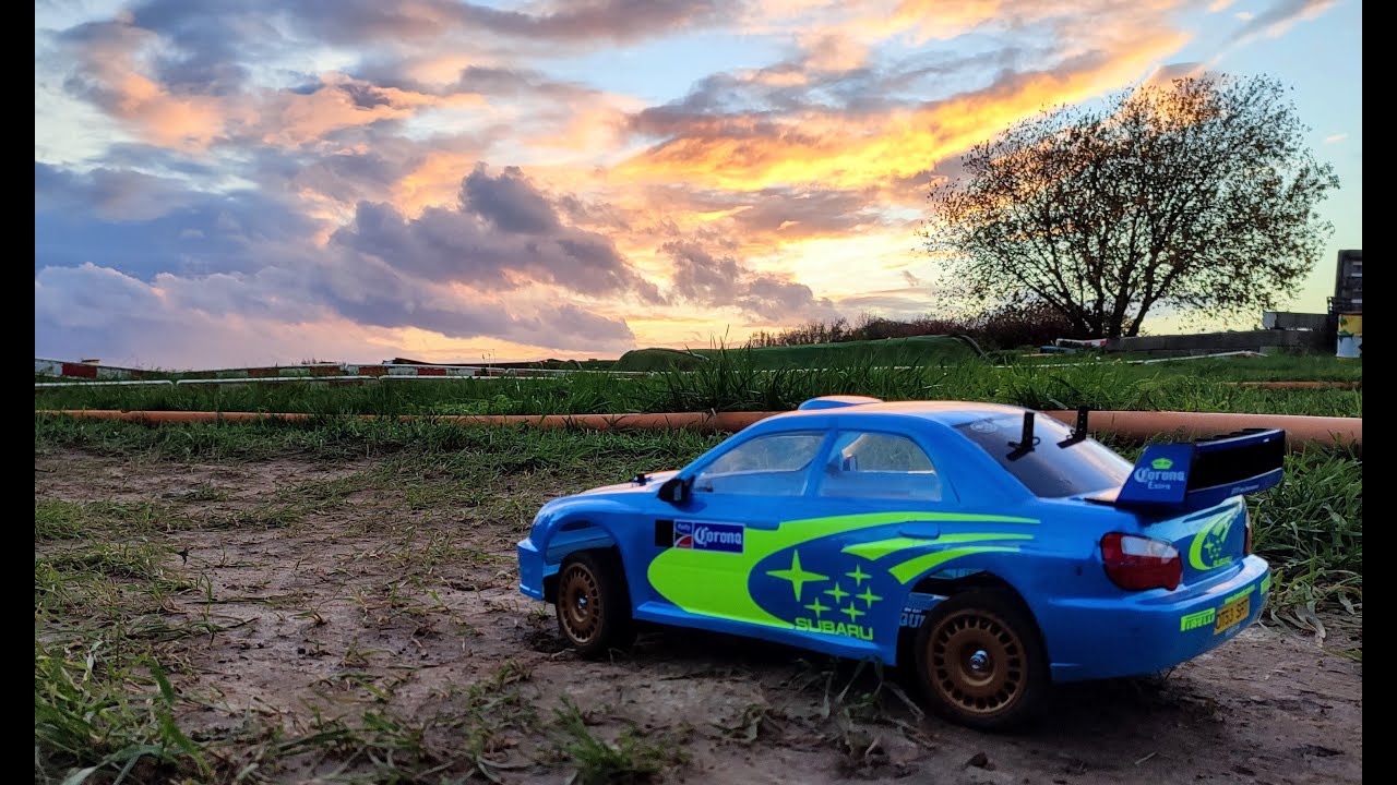 RC Tamiya TT01E Subaru going offroad - YouTube