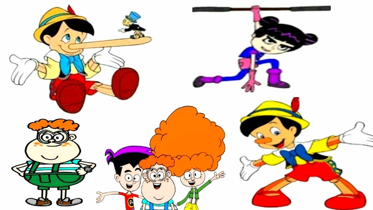 Trt çocuk Z takımı çizgi film ve pinokyo çizim ve boyaması/easy ...