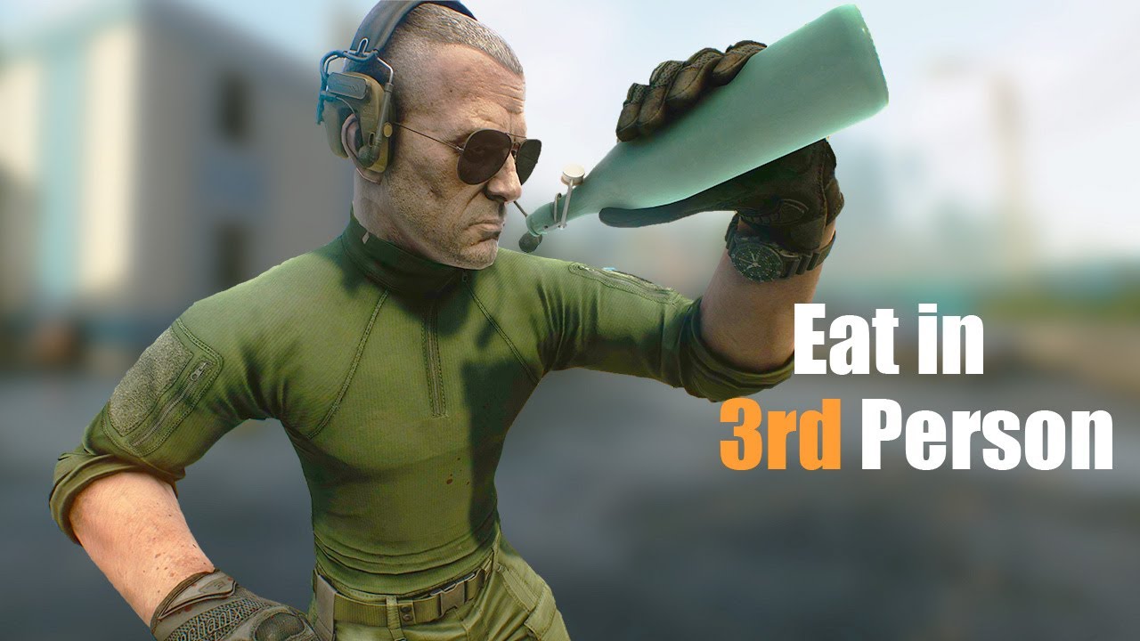 Eat in Third Person | Escape from Tarkov | 4k - YouTube