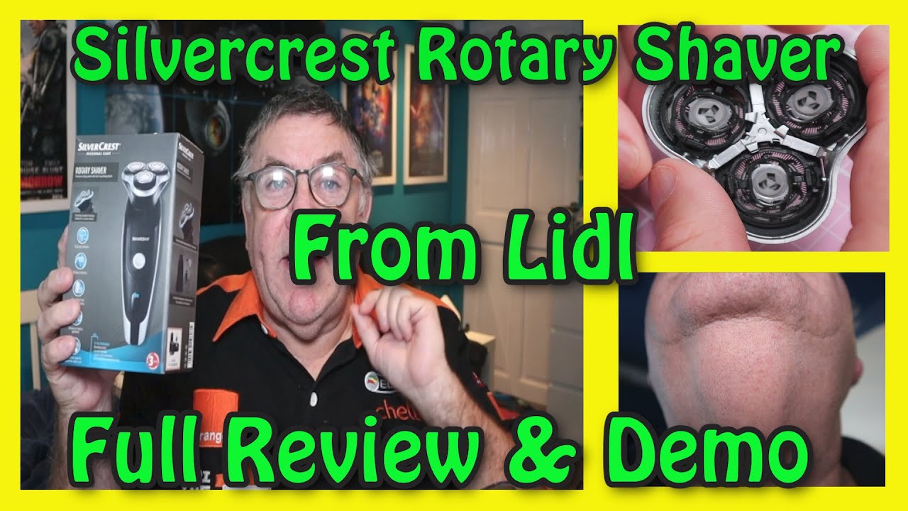 Silvercrest Rotary Shaver From Lidl - YouTube