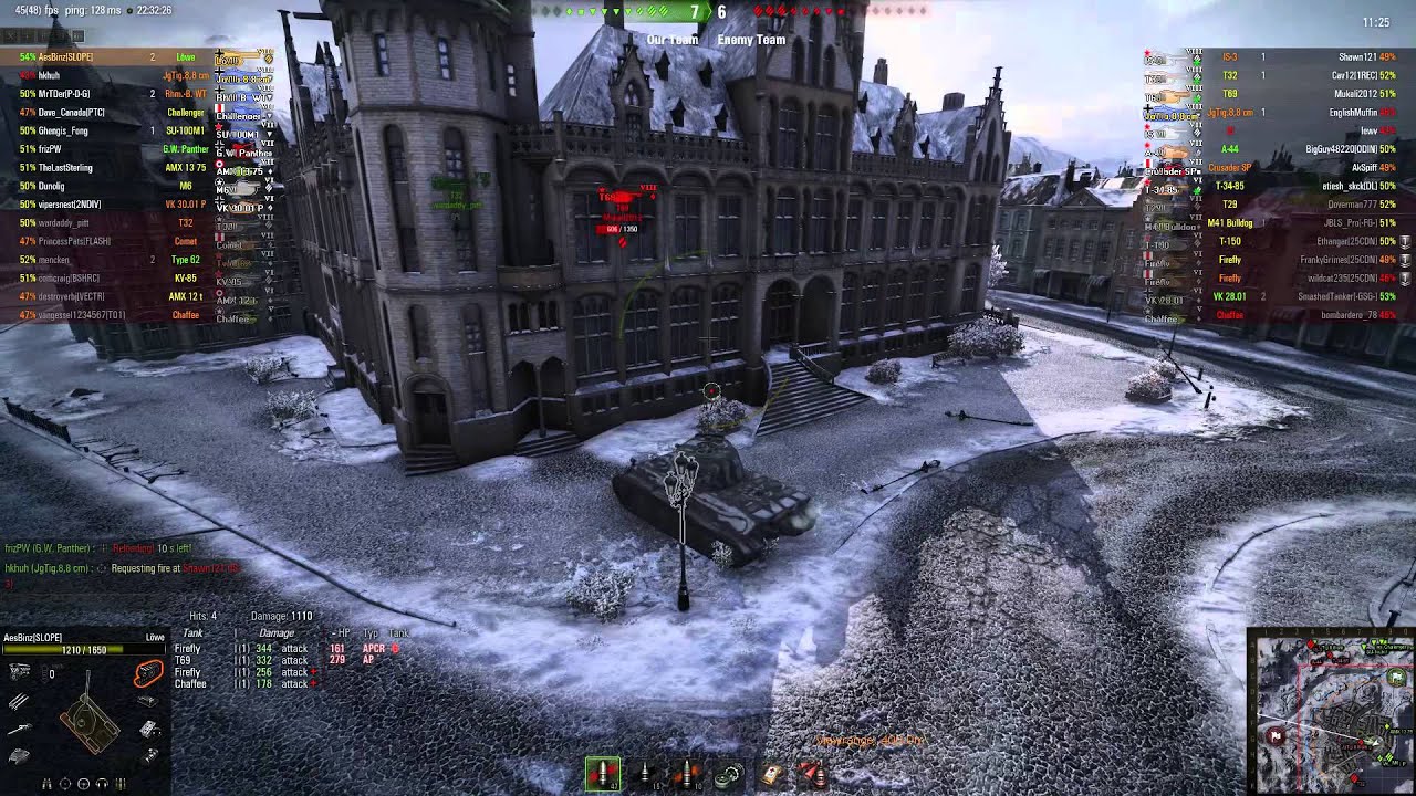World of Tanks - Lowe(Löwe) Gameplay: 9.6 Crew and Credit Grind - YouTube