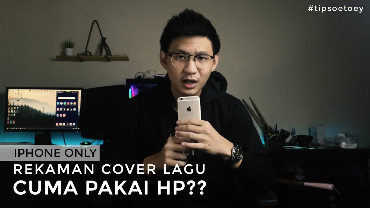 CARA REKAMAN COVER LAGU DI HP IPHONE - Tipsoetoey - YouTube