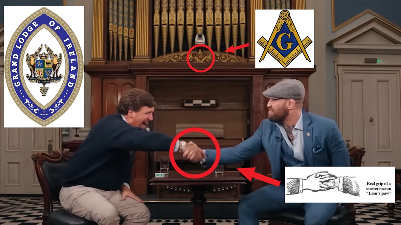 Conor Mcgregor & Tucker Carlson EXPOSED As Freemason - YouTube