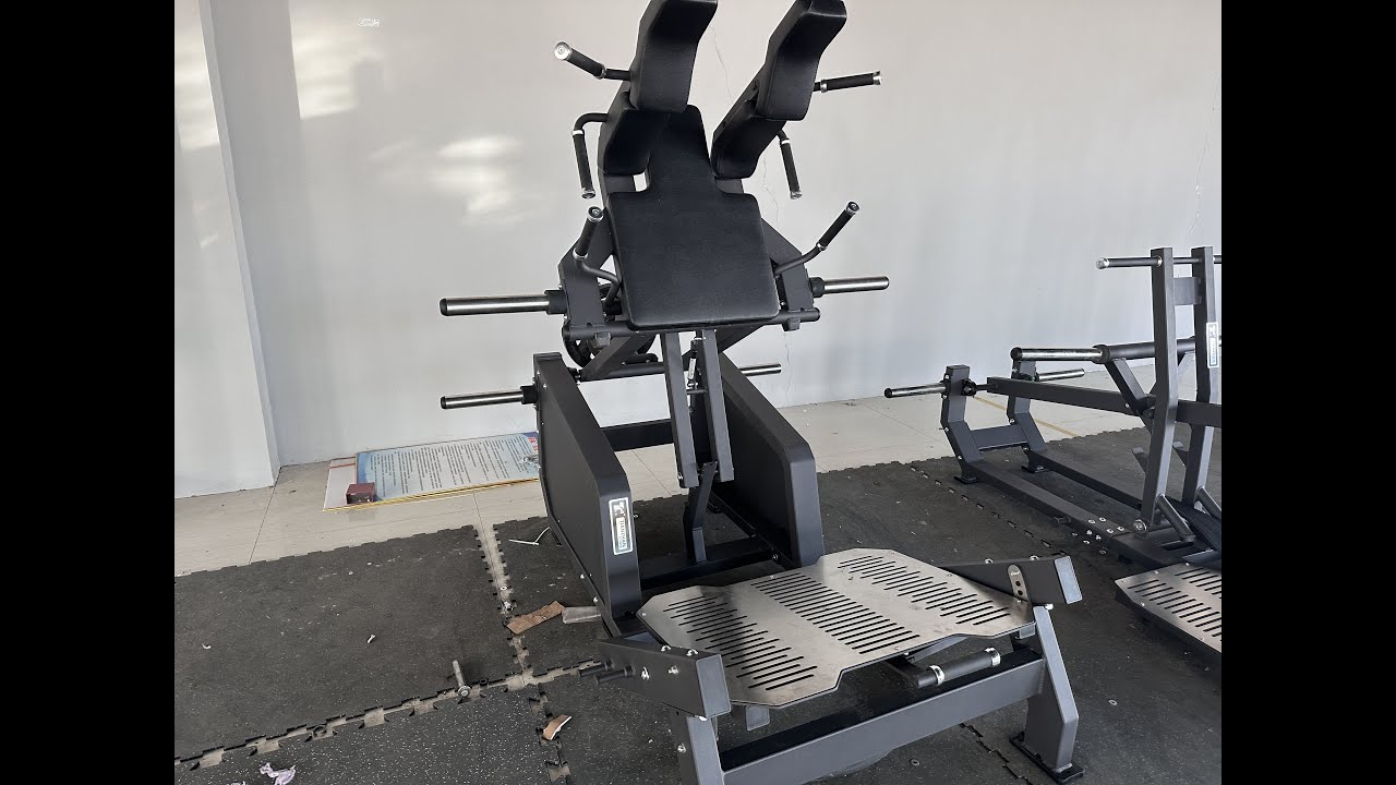 Gym Fitness Equipment Strength Machine Plate loaded Hack Squat For Home ...