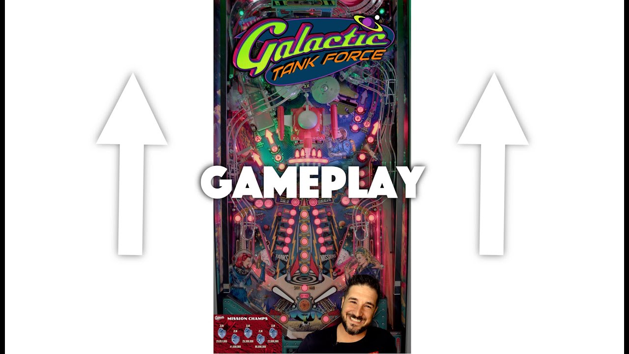 Galactic Tank Force LE Pinball Gameplay - VERTICAL 4K (Flip N Out ...