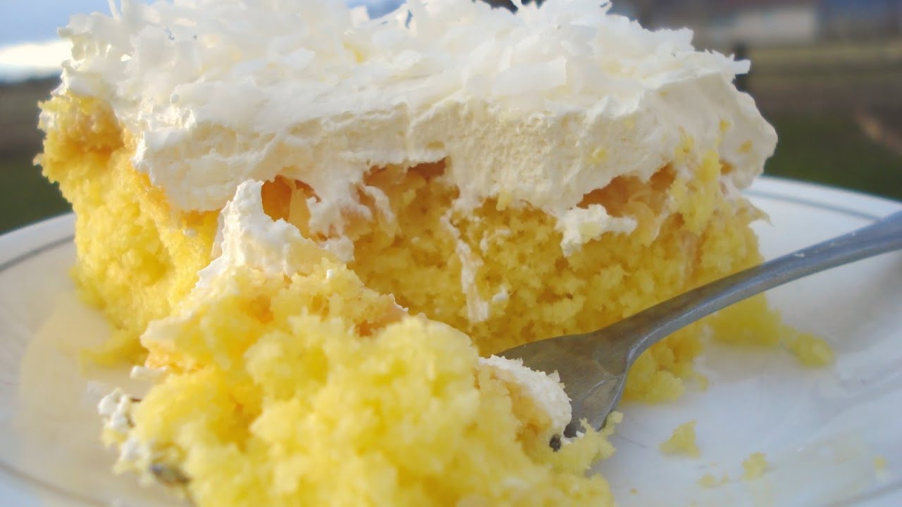 Pastel Sueño Hawaiano Con Relleno Exquisito - YouTube