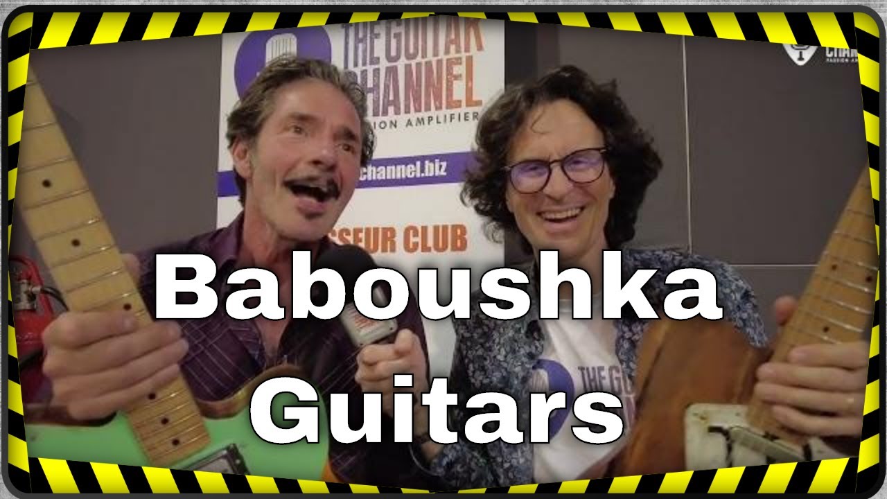Baboushka Guitars, Nicolai Tomas interview at the Guitar Show Padova ...
