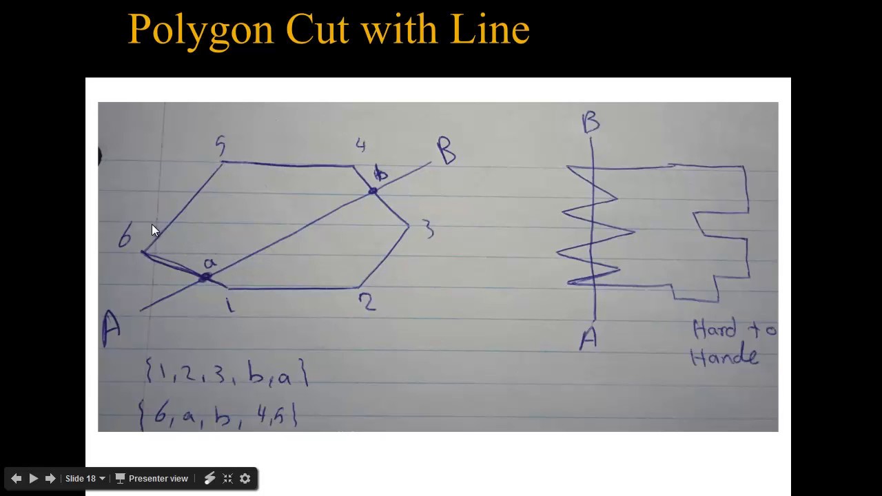 Computational Geometry - Polygon Area - Centroid - Cut (Arabic) - YouTube