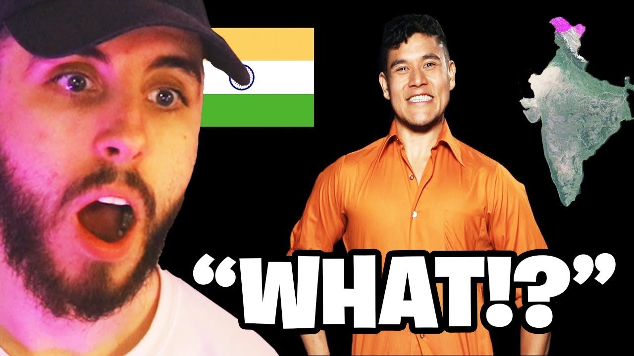 British Guy's First Time Reacting to India Geography Now! - YouTube