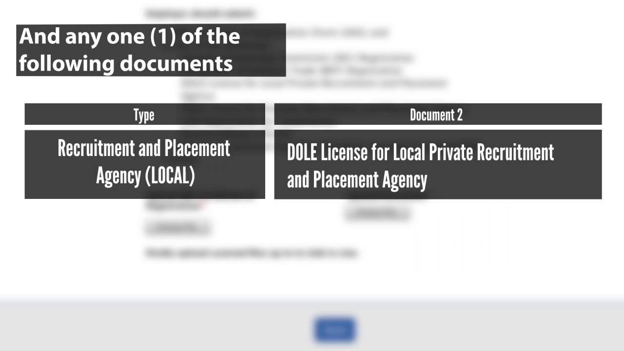 PhilJobNet For Employer: Update Profile Tutorial - (Step 2.3) - YouTube