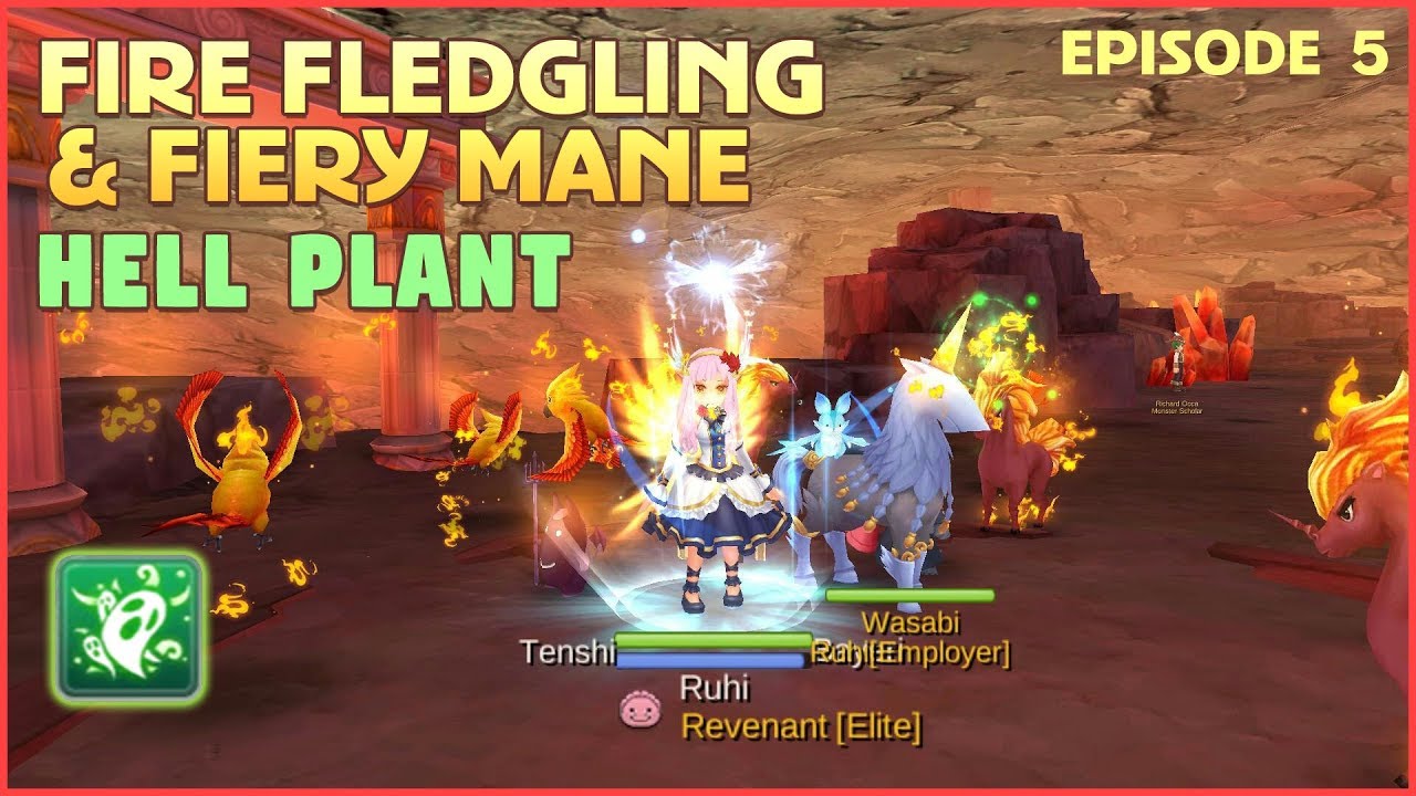 Genetic Hell Plant Magma F1 1HIT Fire Fledgling & Fiery Mane | Ragnarok ...