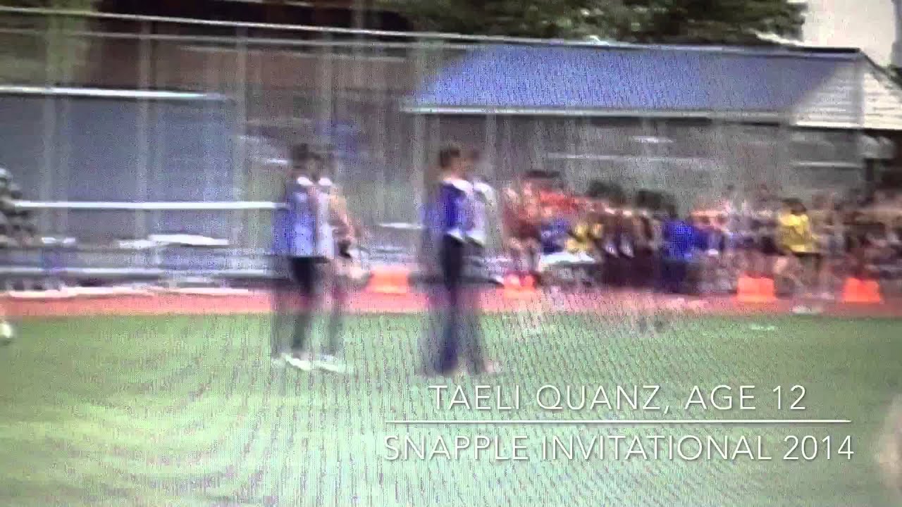 Running Motivation- TAELI QUANZ 800m RUN, SNAPPLE INVITATIONAL - YouTube