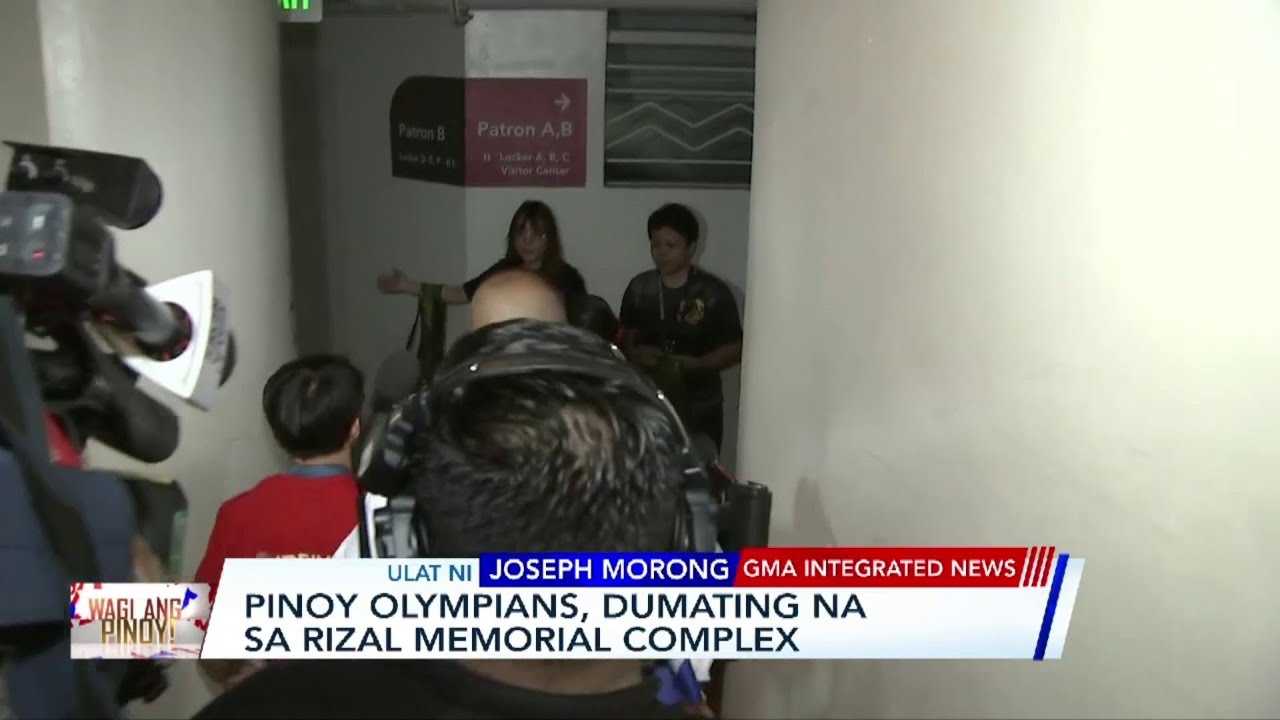 Pinoy Olympians, dumating na sa Rizal Memorial Complex - YouTube