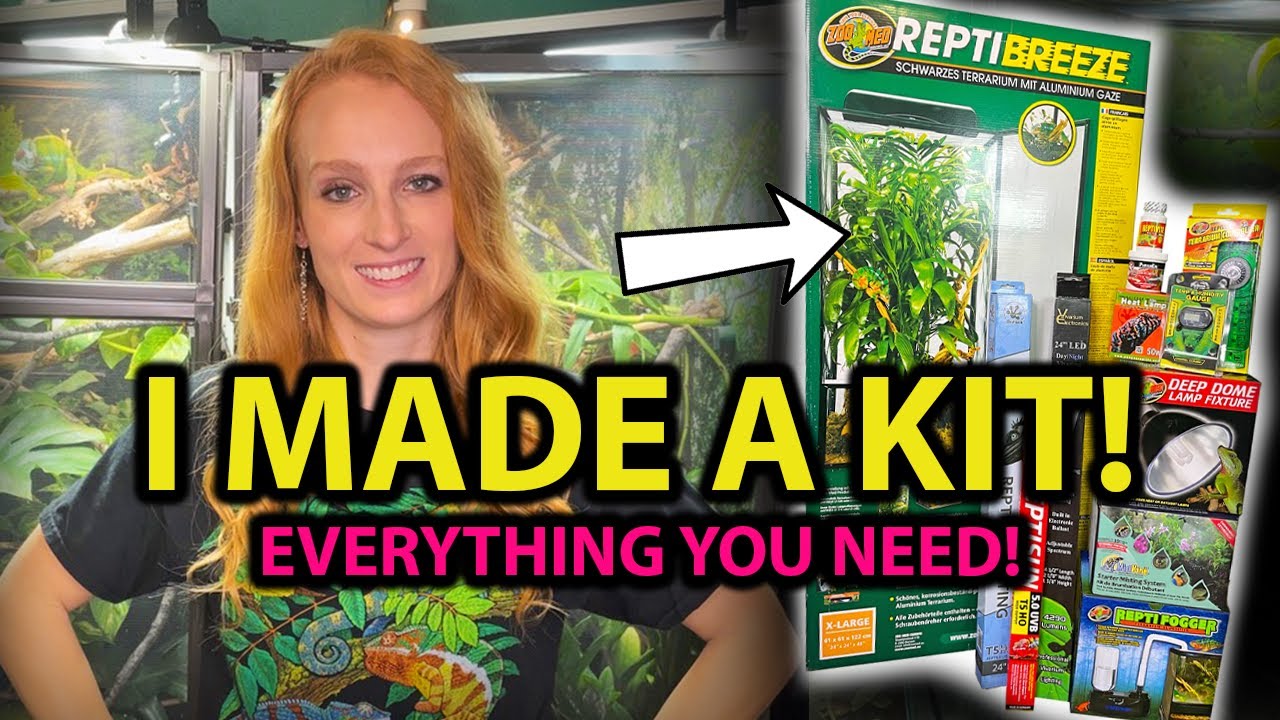 I made the ultimate chameleon kit! - YouTube