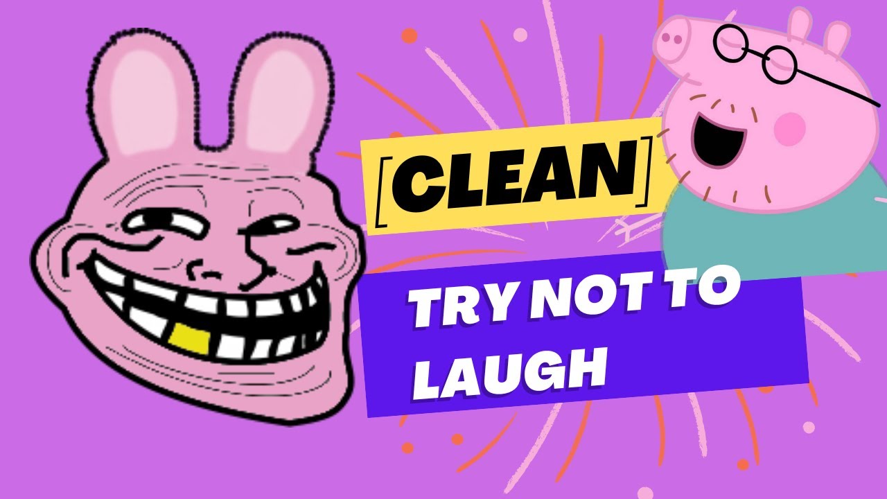 Peppa Pig Try Not To Laugh Challenge! (Clean) - YouTube