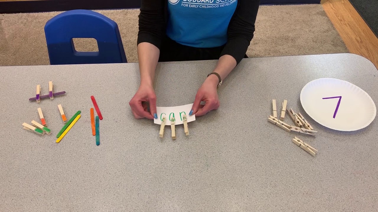 Clothes Pin Activities - YouTube
