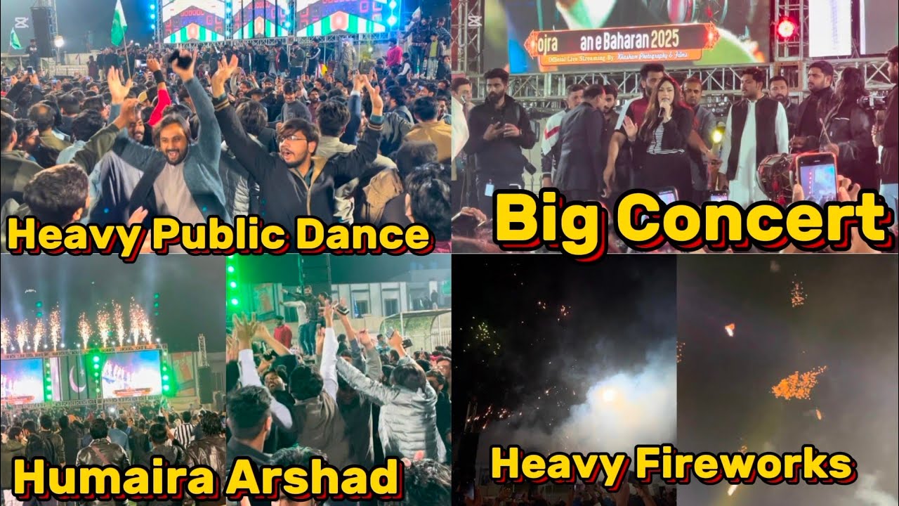 Humaria Arshad Big Concert In Gojra first time / Heavy public dance ...