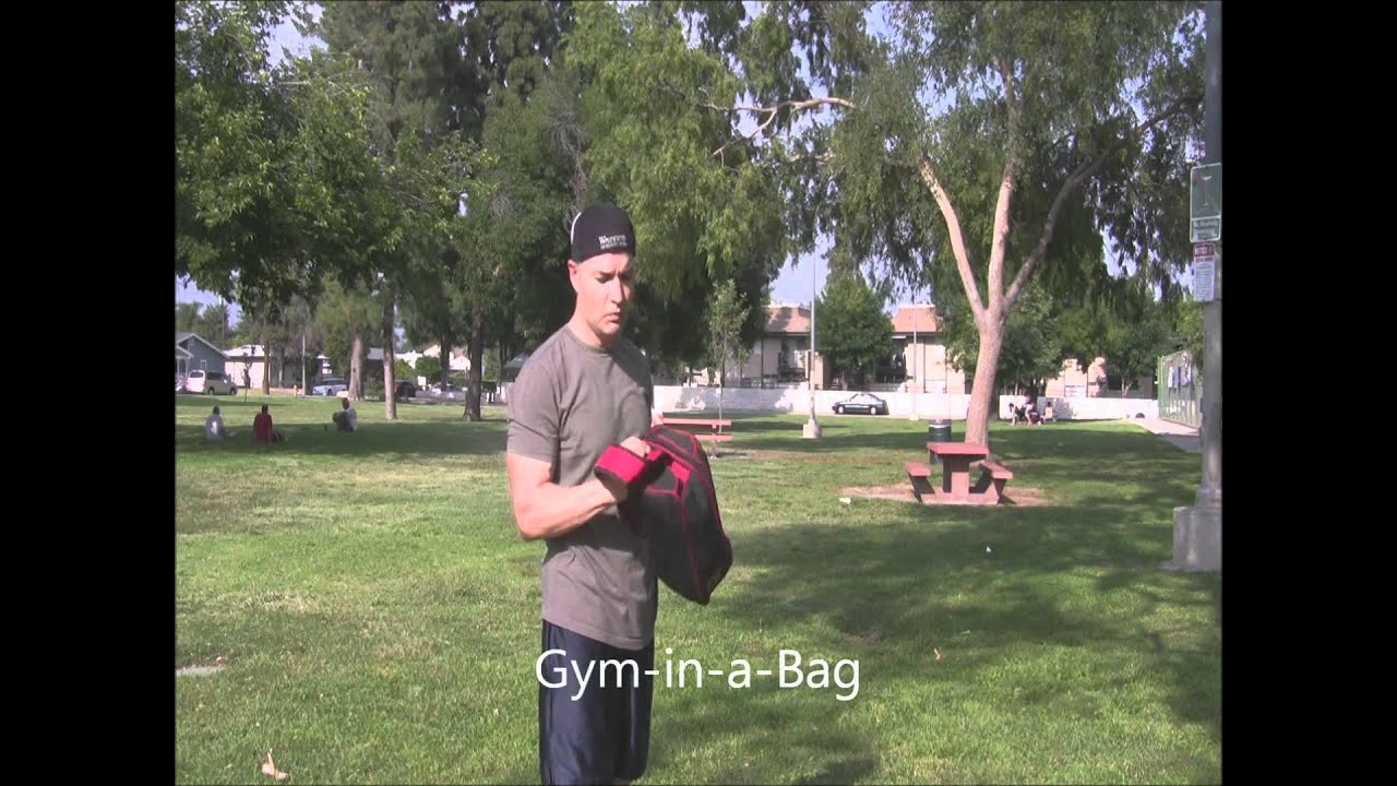 Introducing Flexsolate's Gym-in-a-Bag - YouTube