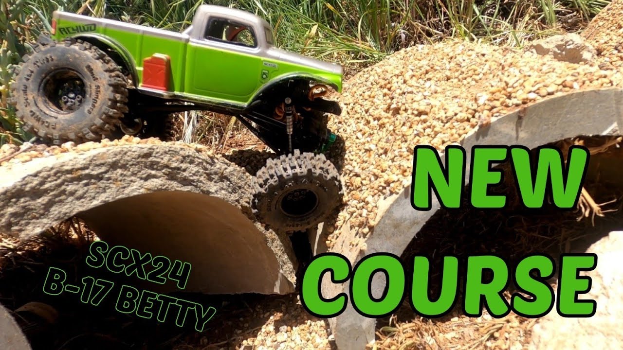 RC New Course "SCX24 B-17BETTY" - YouTube