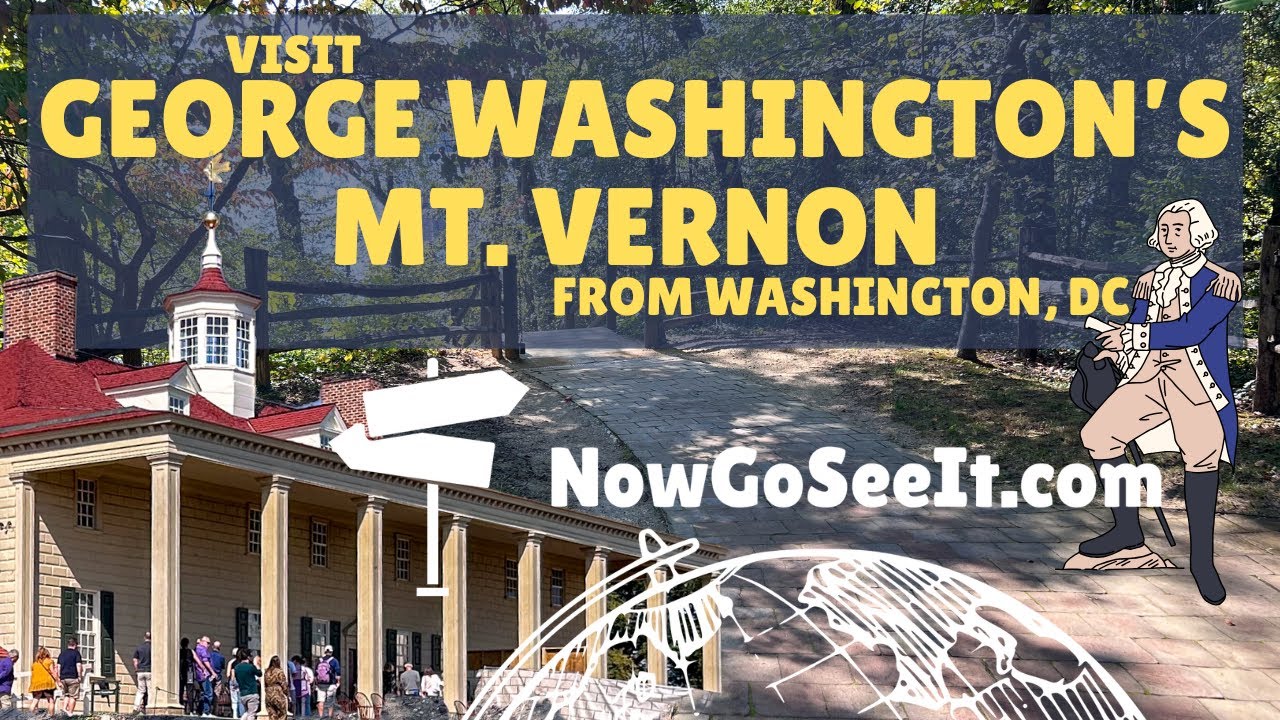 Visiting Mt. Vernon from Washington DC (Arlington) Via Train. An easy ...