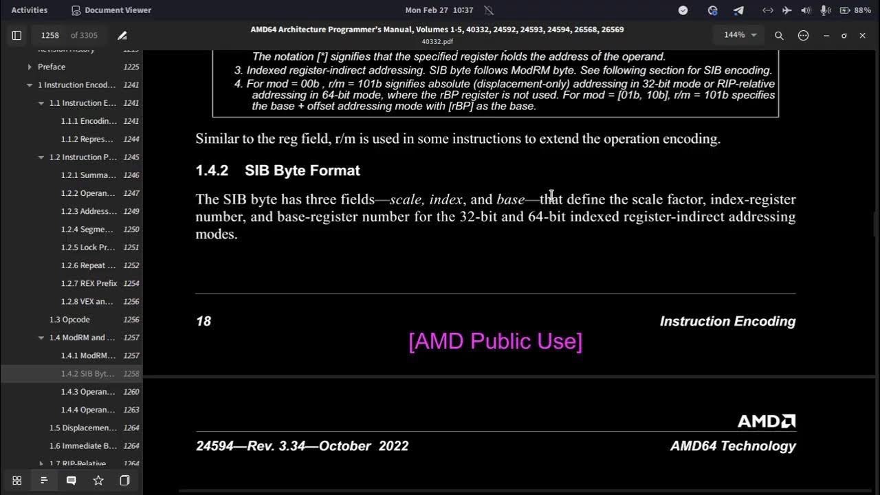 Writing A x86 Disassembler From Scratch in C++ | Understanding AM64 Instruction Encoding - YouTube