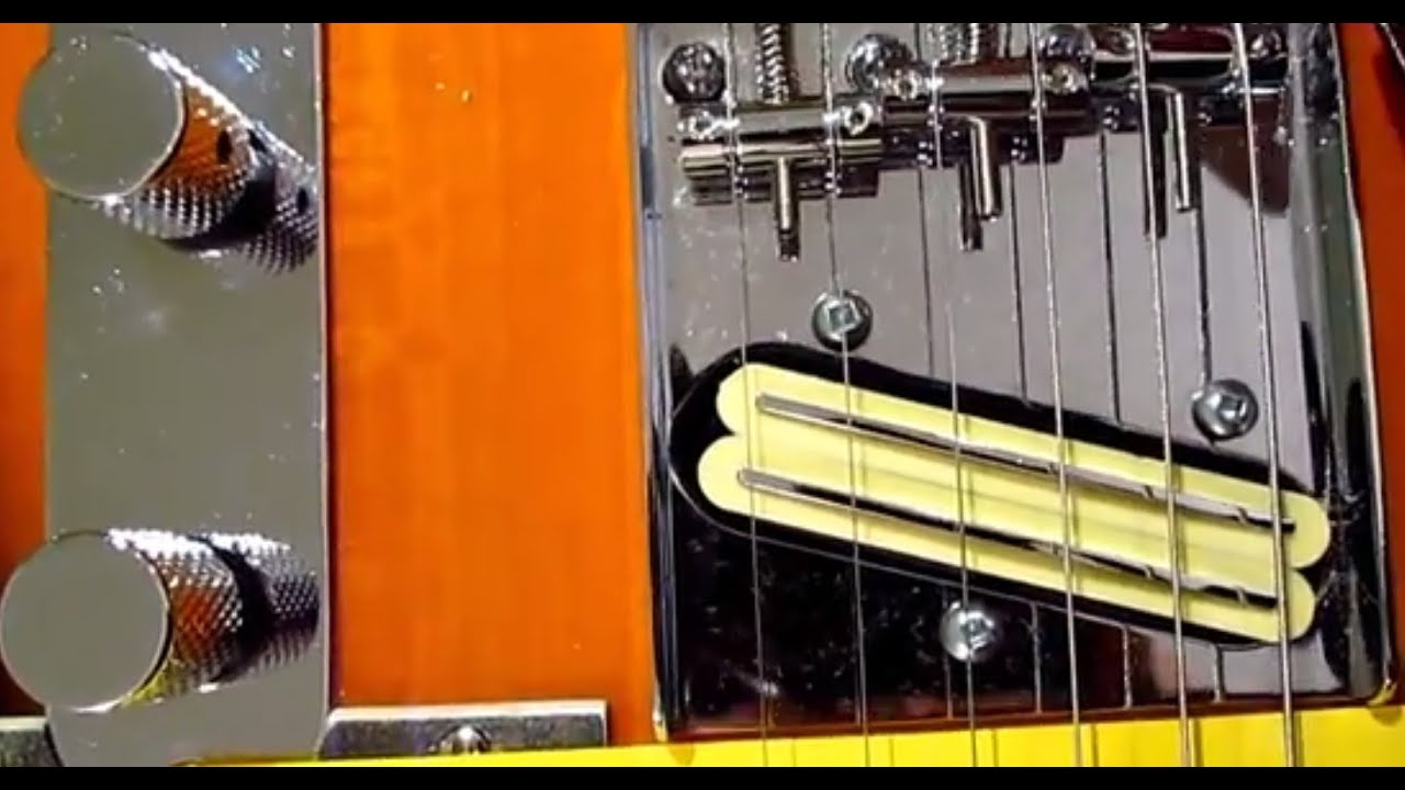 Artec Dual Rail Pickup Doesn't Pickup the Telecaster E Strings - YouTube