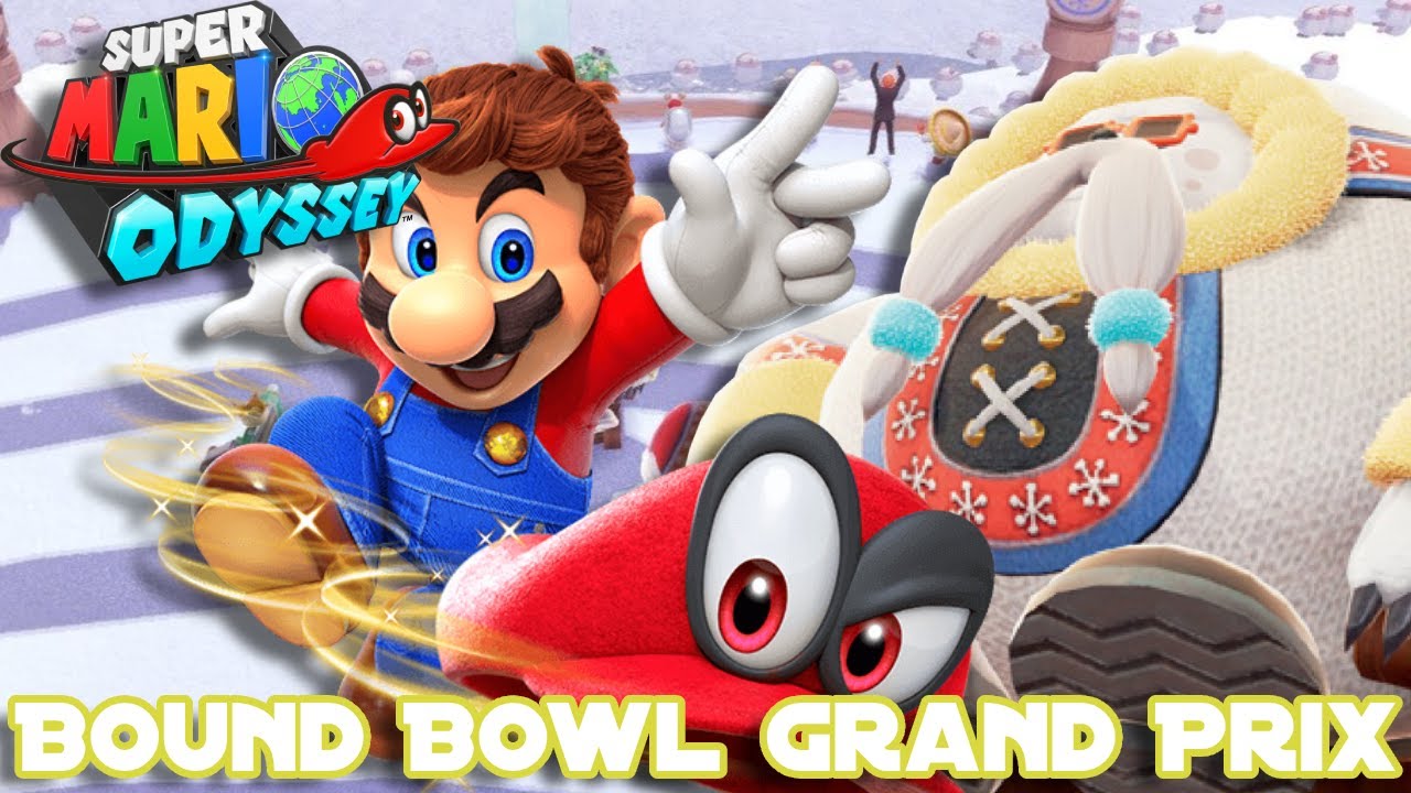 Super Mario Odyssey: Snow Kingdom and Bound Bowl Grand Prix ...