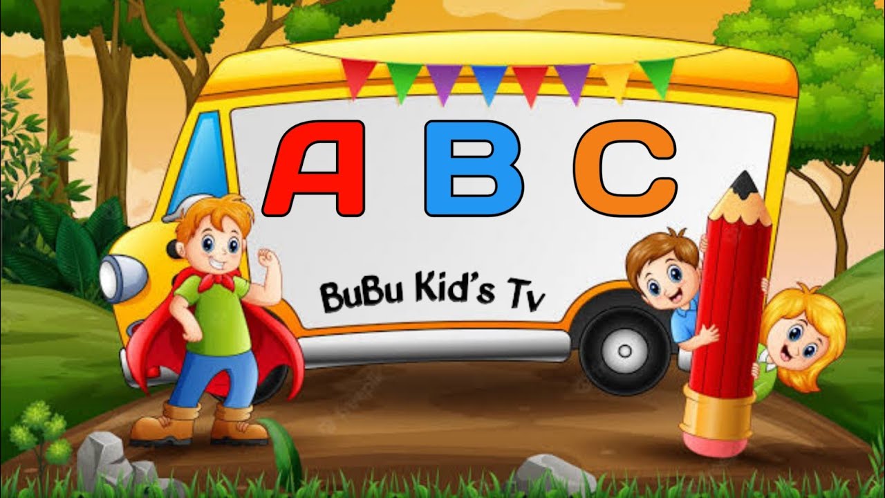 A For Apple - ABC Alphabet with Sounds for Children | Nursery Rhymes ...