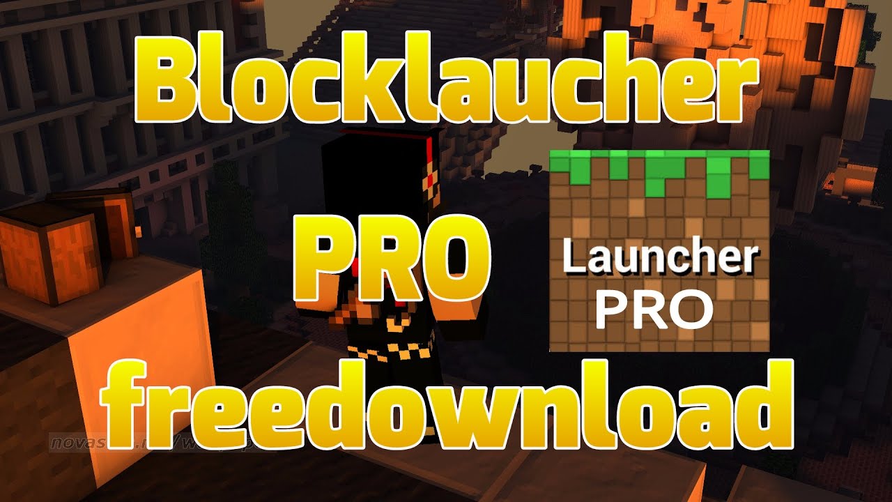Block Laucher PRO 1.11.2 -freedownload- - YouTube