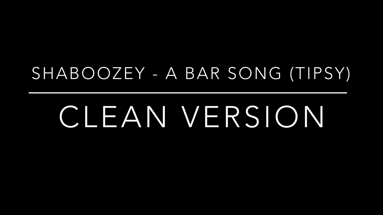 Shaboozey - A bar song (tipsy) (clean version) Chords - Chordify