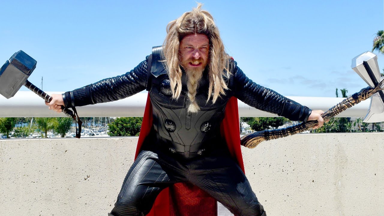 Marvel cosplayers predict phase 4 at Comic Con 2019 - YouTube