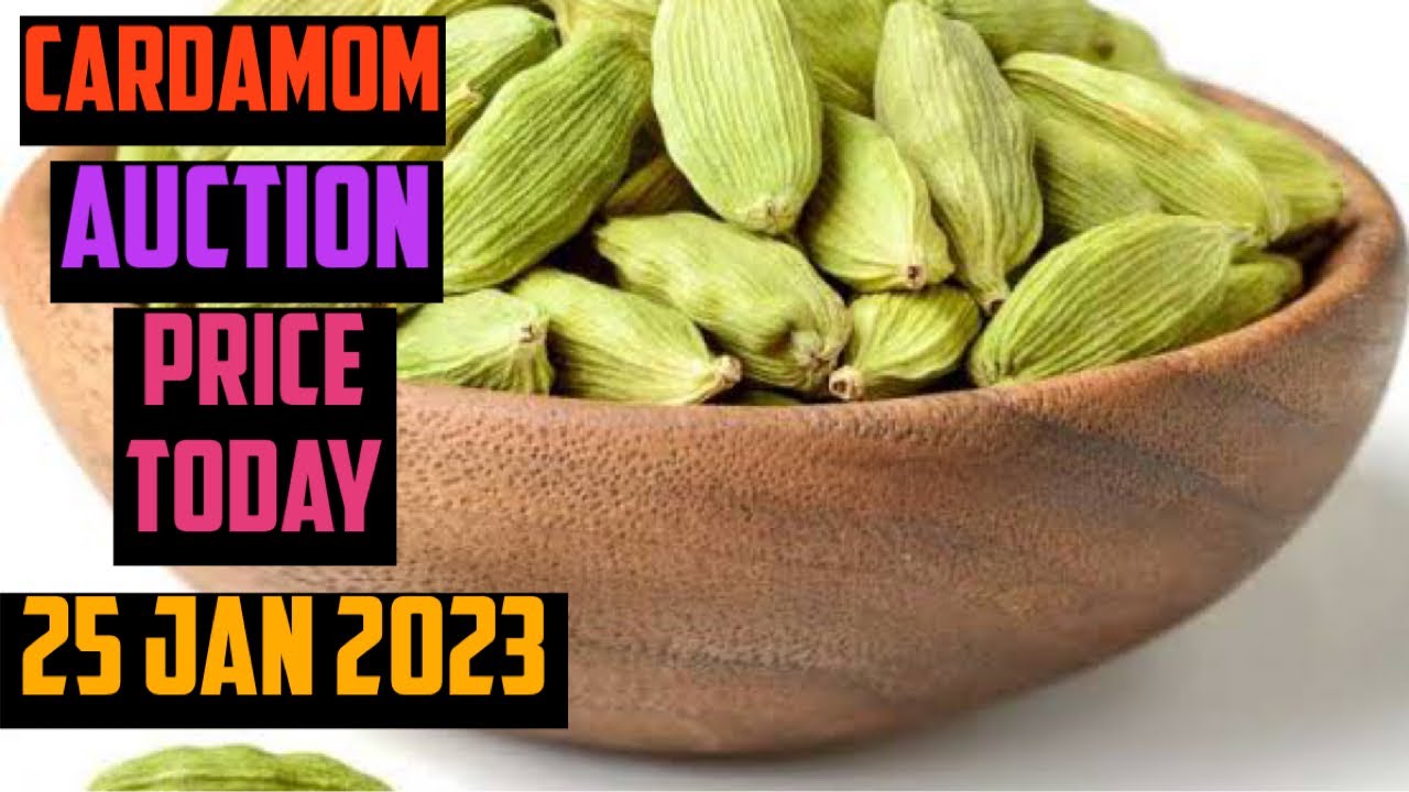 Cardamom Elaichi Auction Live Price Today 25 January 2023 Indian ...
