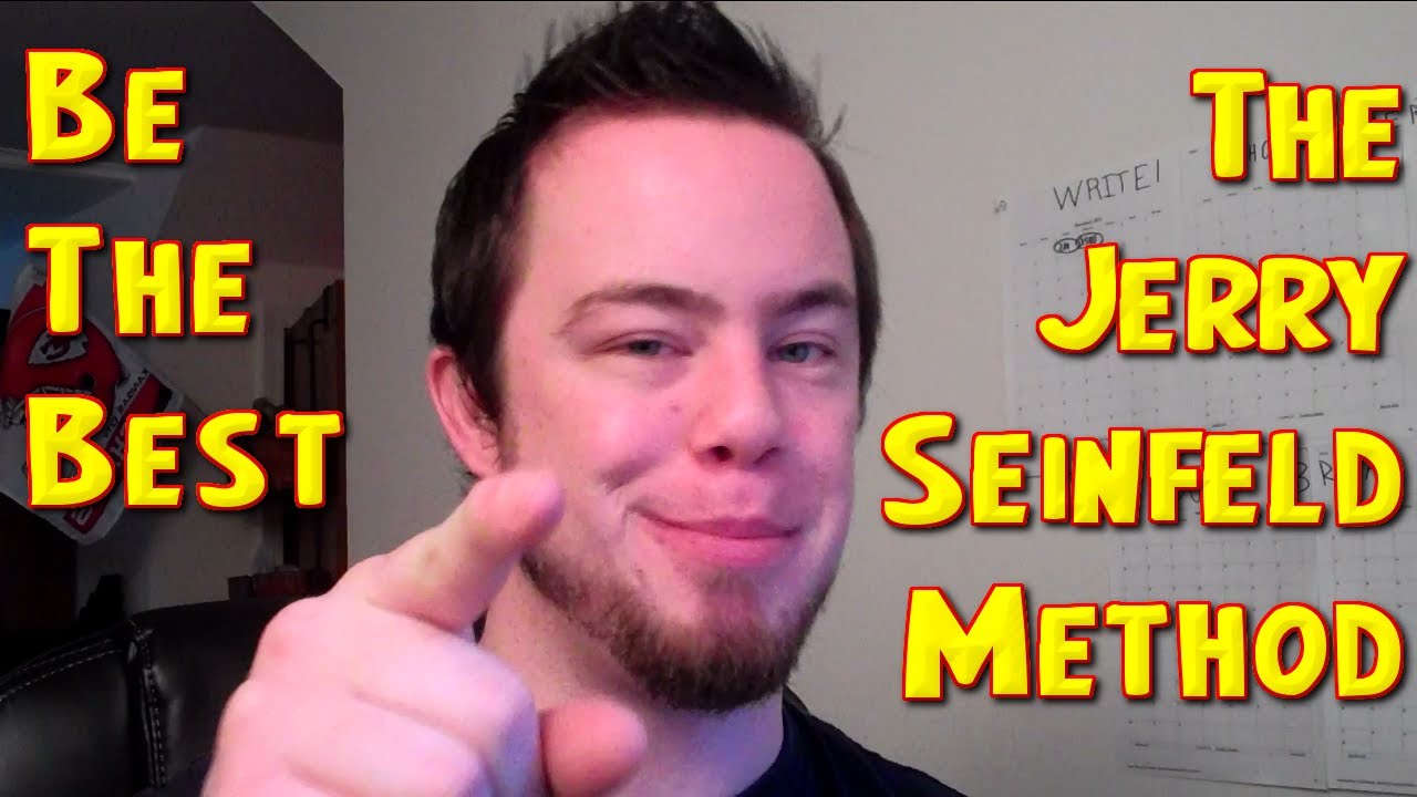 How to Be the Best - The Jerry Seinfeld Method - YouTube