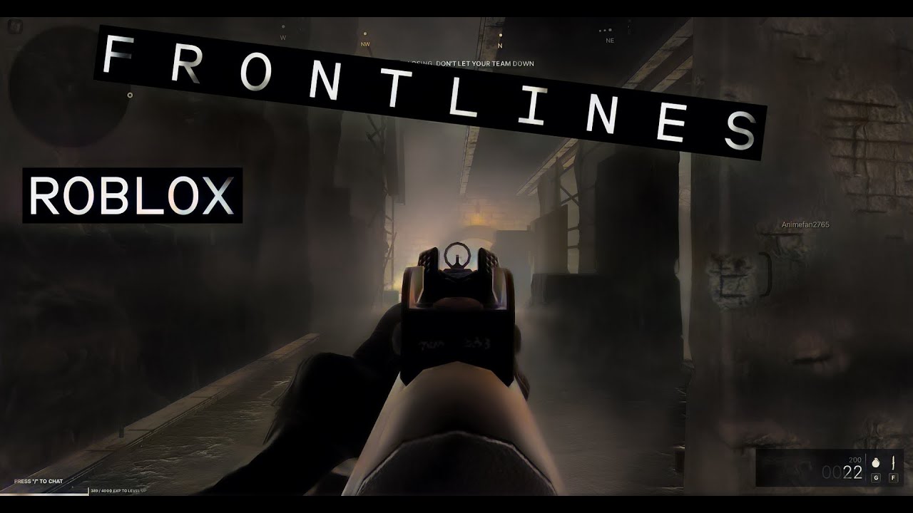 FRONTLINES | Roblox game - YouTube