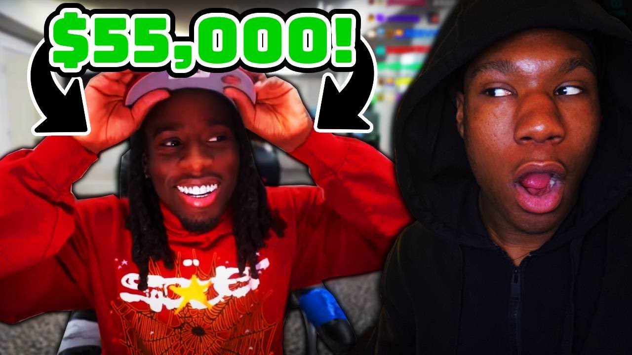 VIEWER GIFTS KAI CENAT $50K DIAMOND GRILLS! - YouTube