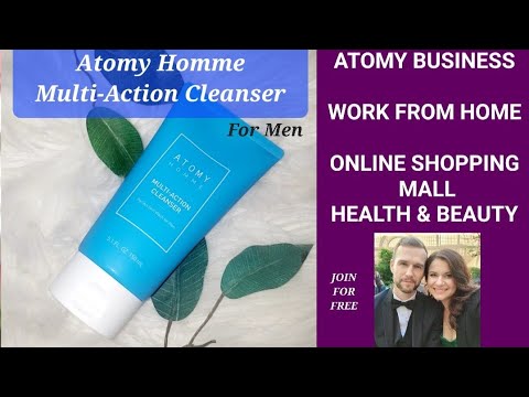 Atomy Homme Multi Action Cleanser. Men's Skin Care. Work From Home ...
