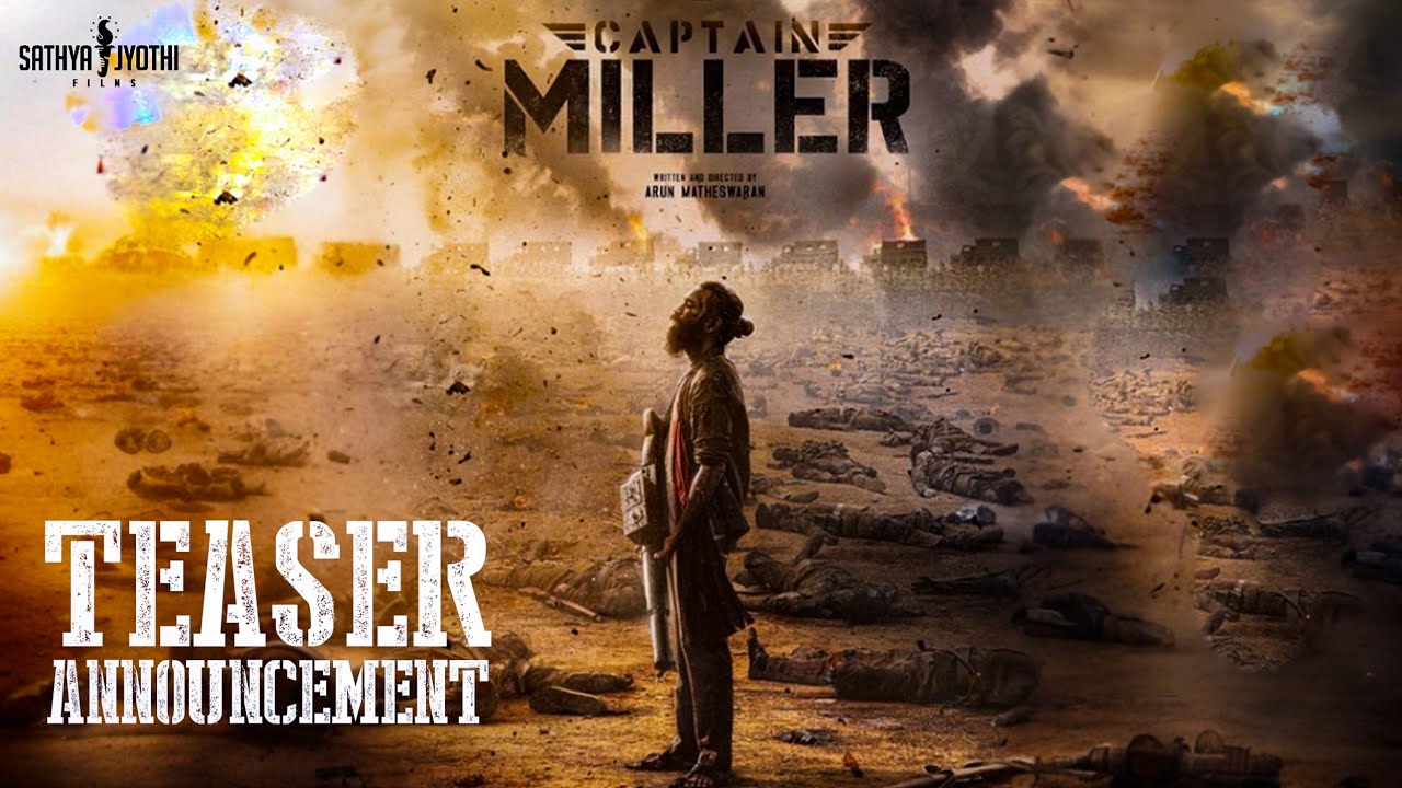Captain Miller Teaser Announcement | Dhanush | Arun Matheswaran | GV ...