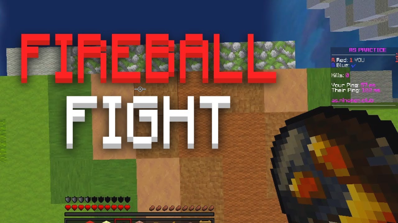 i FINALLY played fireball fight.... - YouTube
