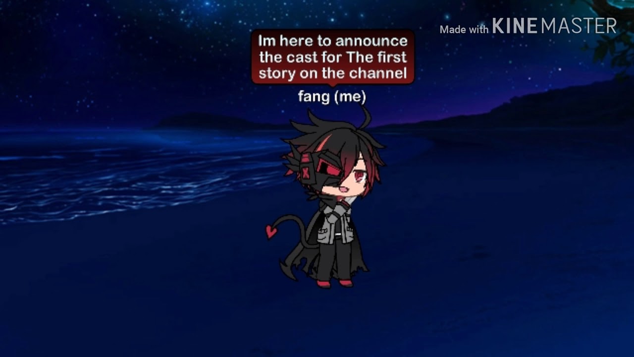 The cast foe the first gacha story on the channel - YouTube