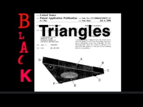 Black triangles / tr-3b - YouTube
