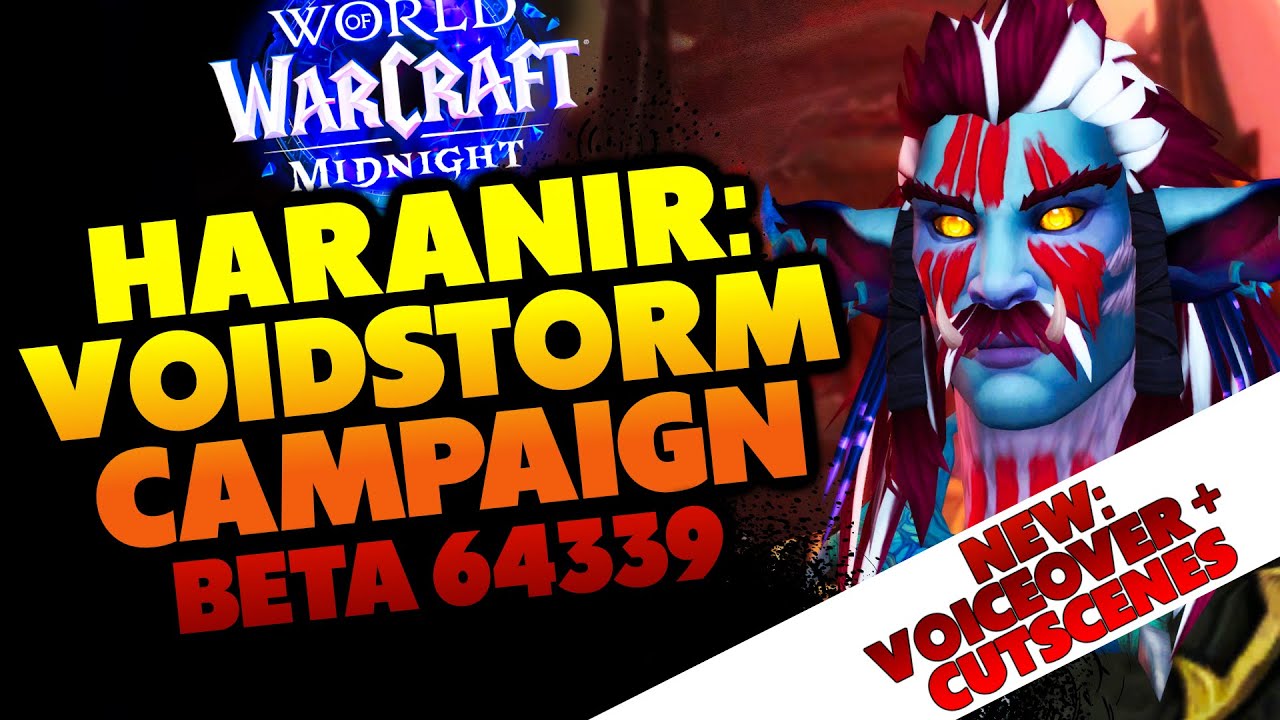 Voidstorm Campaign - World of Warcraft: Midnight (Beta 64339) - YouTube