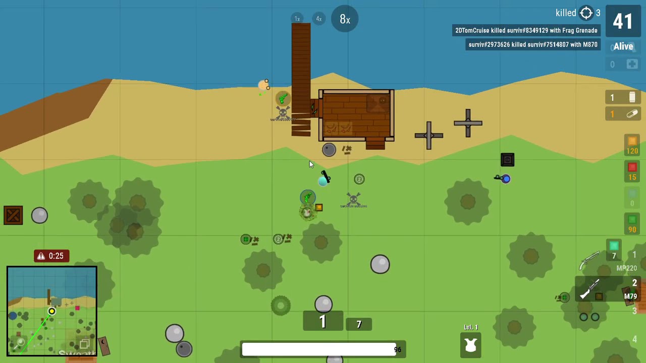 lag 2.0/ surviv.io gameplay - YouTube