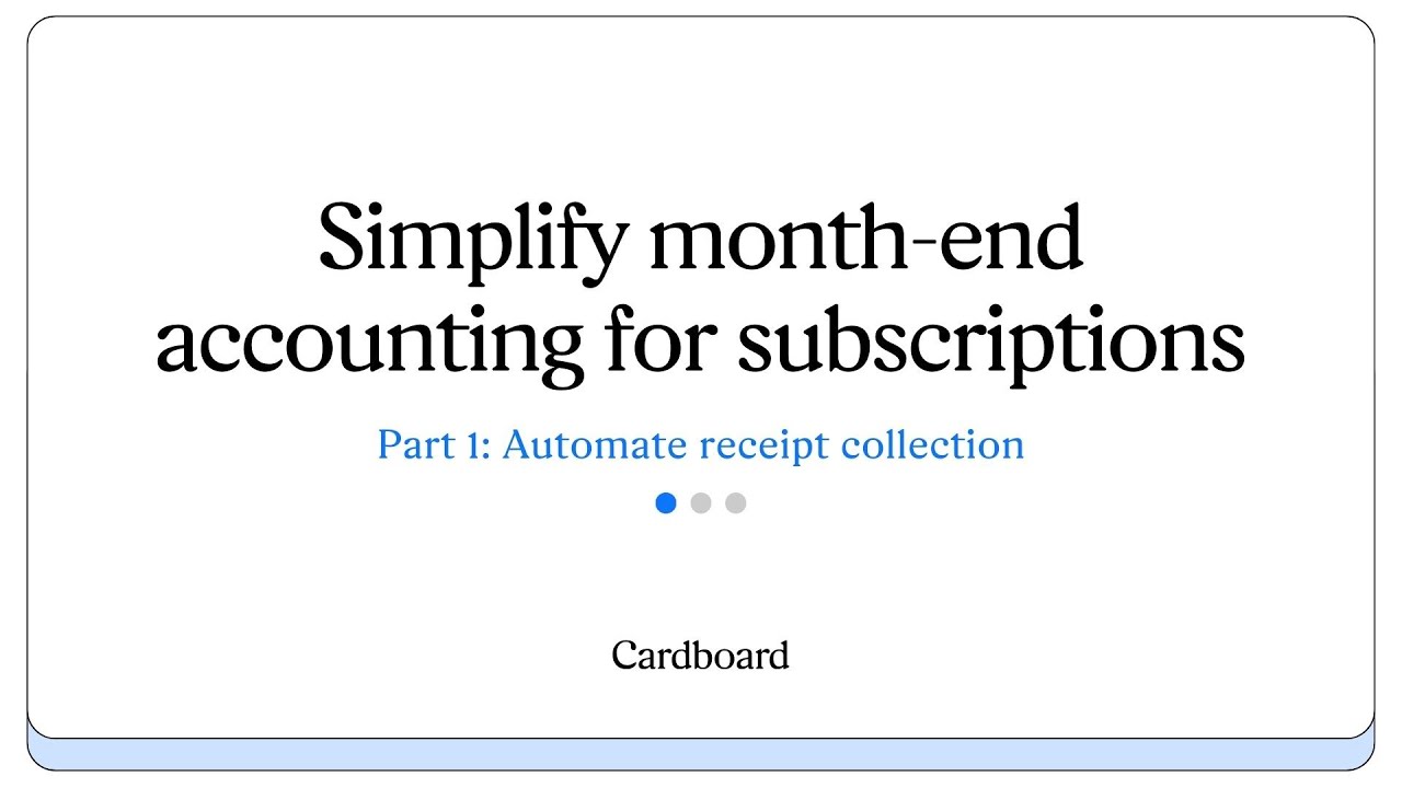 Streamline your month-end accounting for subscriptions #saas # ...