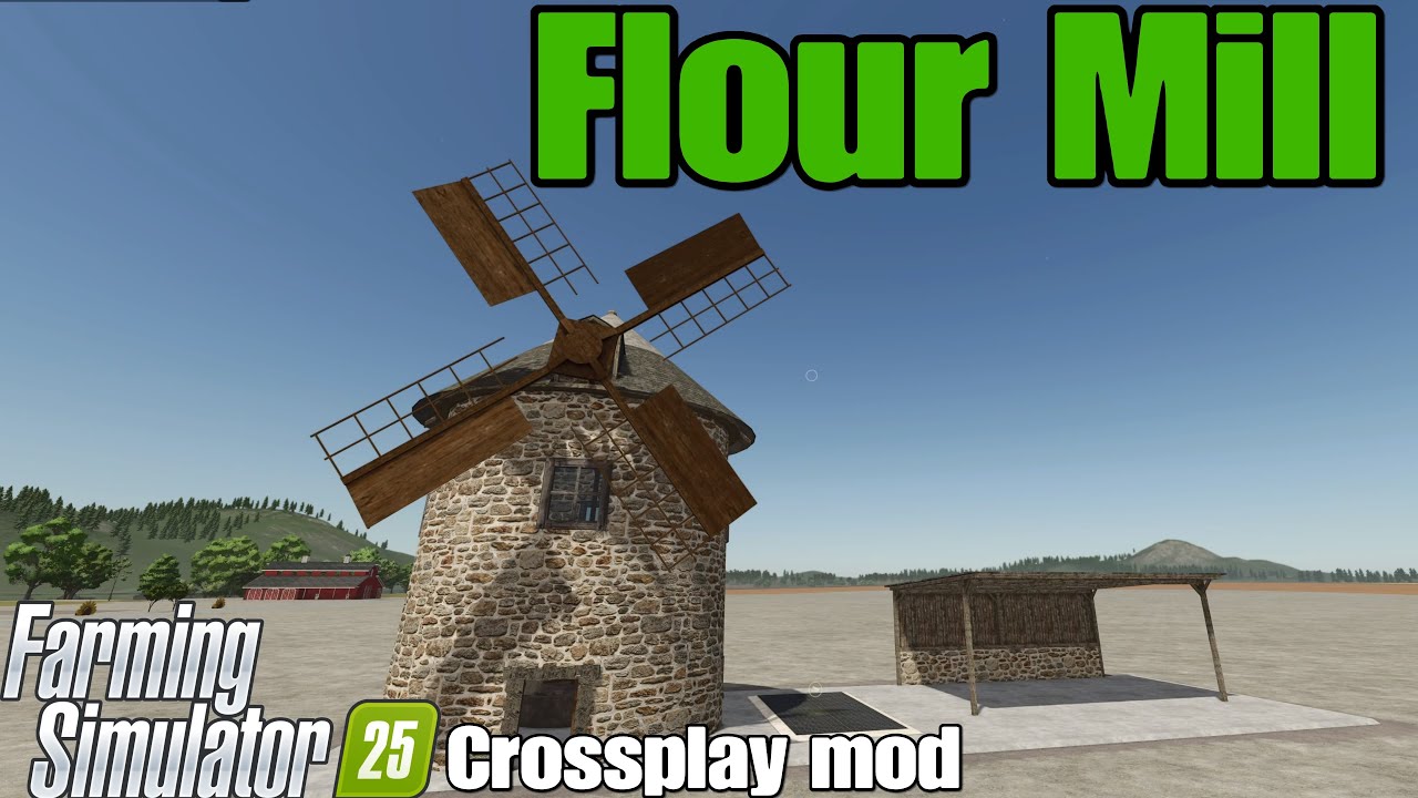 Flour Mill / FS25 crossplay mod - YouTube