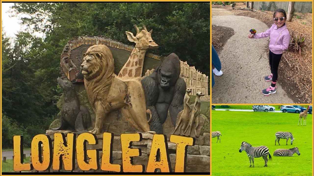 Longleat Safari Park| May 2023| Toy train 🚂| Jungle cruise 🚢 | Lion 🦁 ...