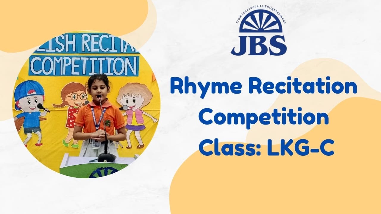 Rhyme Recitation Competition - Class : LKG-C - YouTube