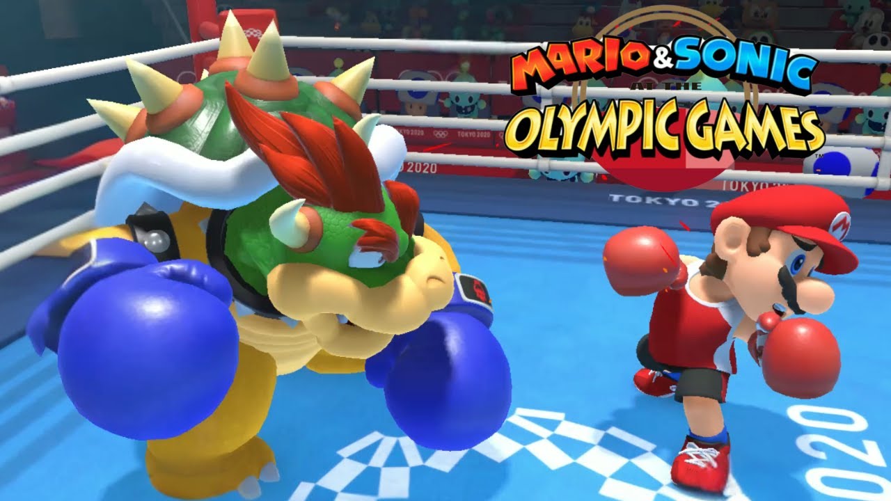 Mario & Sonic At The Olympic Games Tokyo 2020 (Boxing) Bowser DK Luigi ...