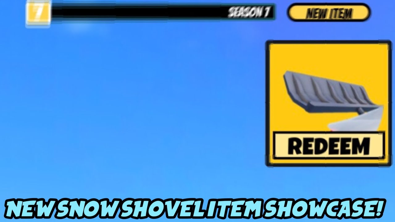 NEW Snow Shovel SHOWCASE in ROBLOX Jailbreak! - YouTube