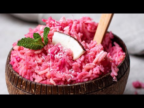 ARROZ BASMATI ROSA AROMATIZADO CON COCO - YouTube