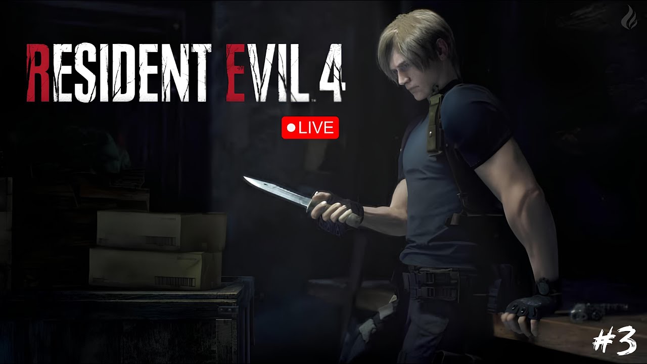 Continuing RE4!! (Resident Evil 4 LIVE) !giveaway on 500 Subs 🎉 - YouTube